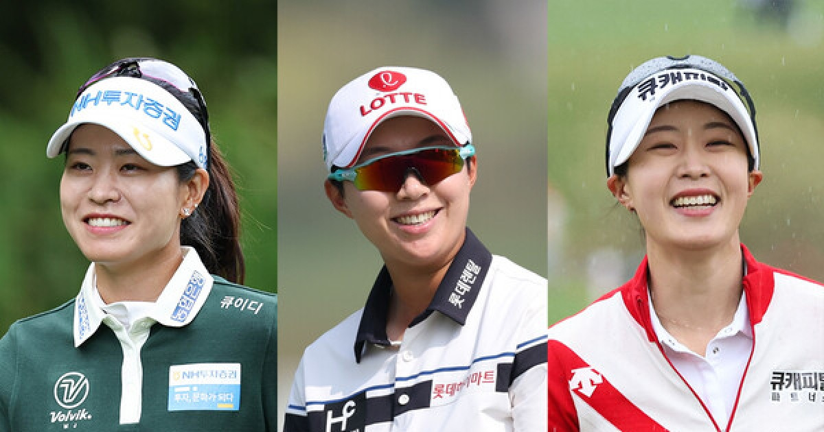 박민지, '2명의 효주'와 제주도 첫날 동반 샷 대결 [KLPGA SK네트웍스]