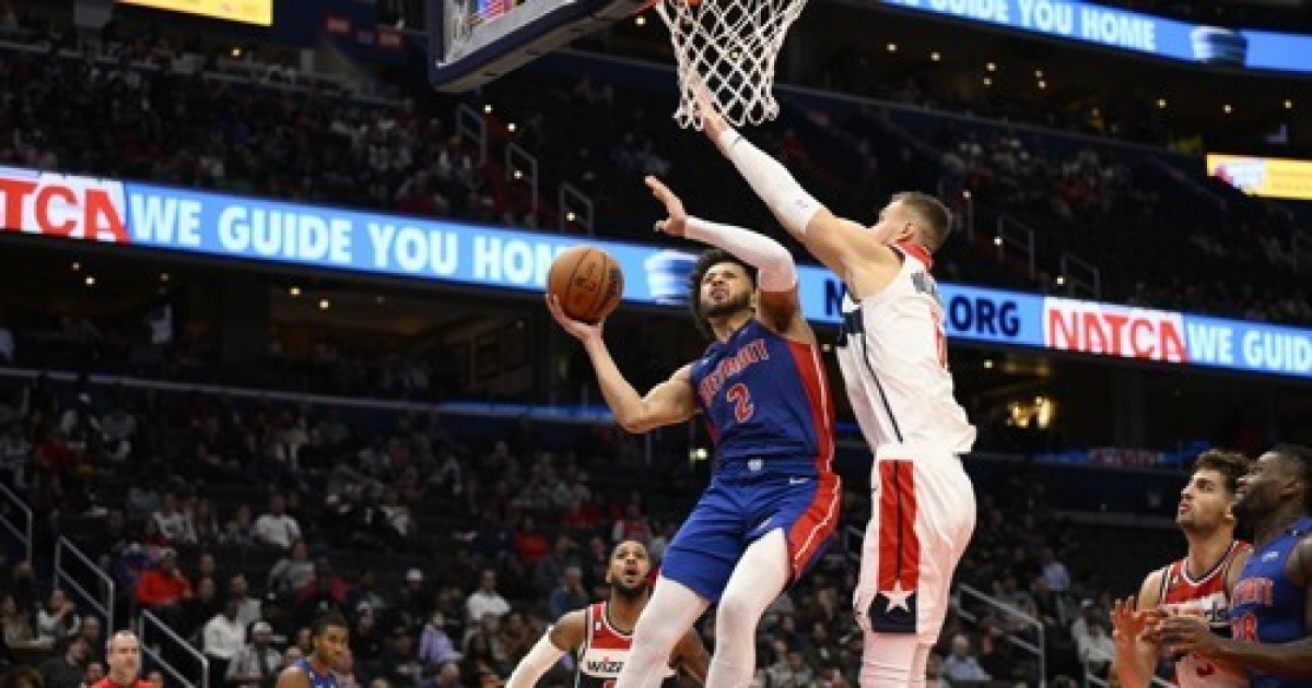 Pistons Wizards Basketball