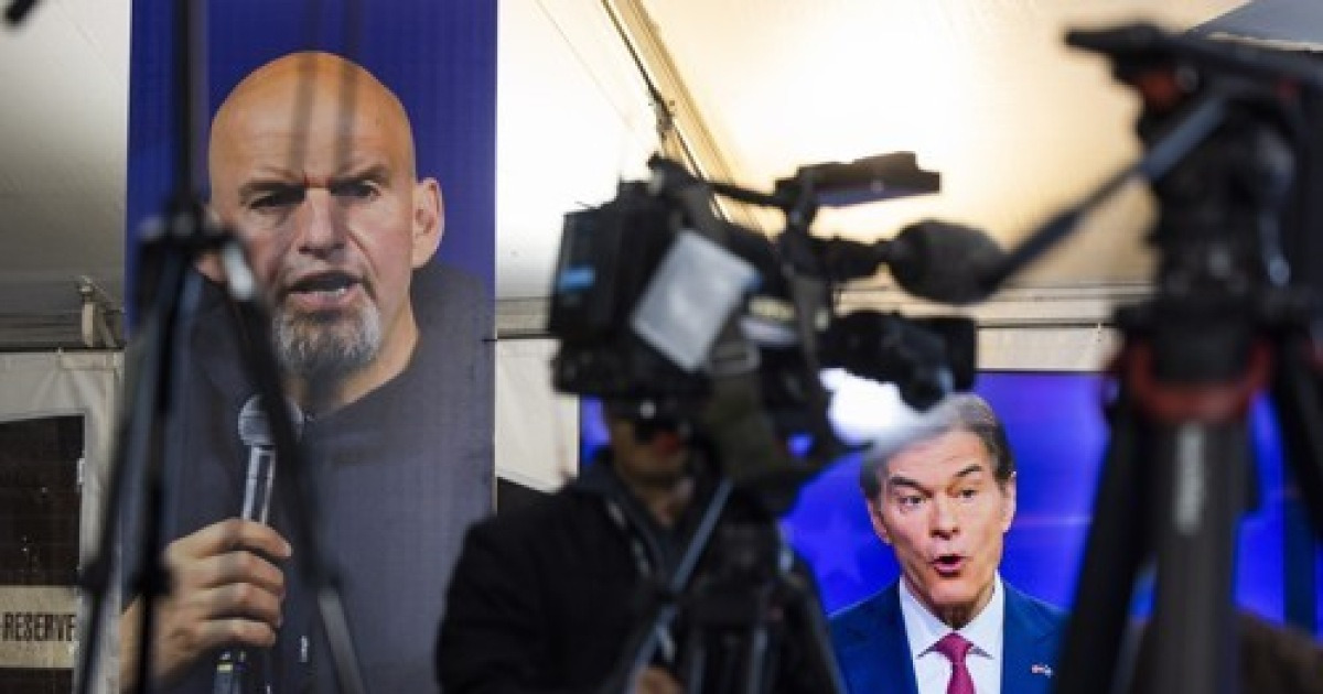 epaselect USA ELECTIONS POLITICS FETTERMAN OZ DEBATE