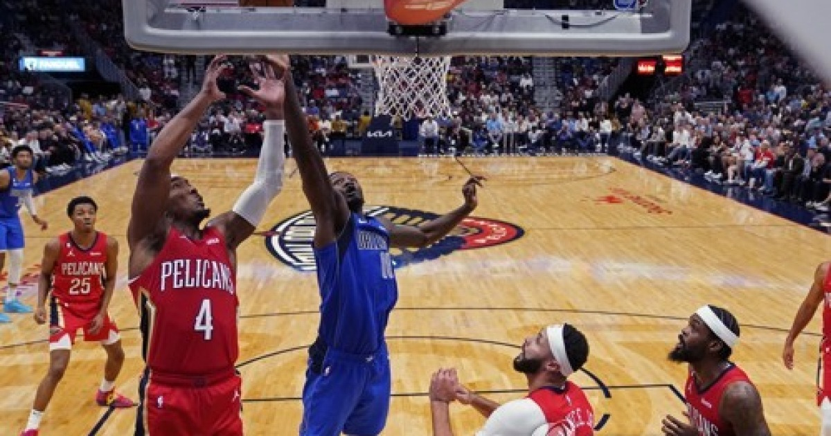 Mavericks Pelicans Basketball