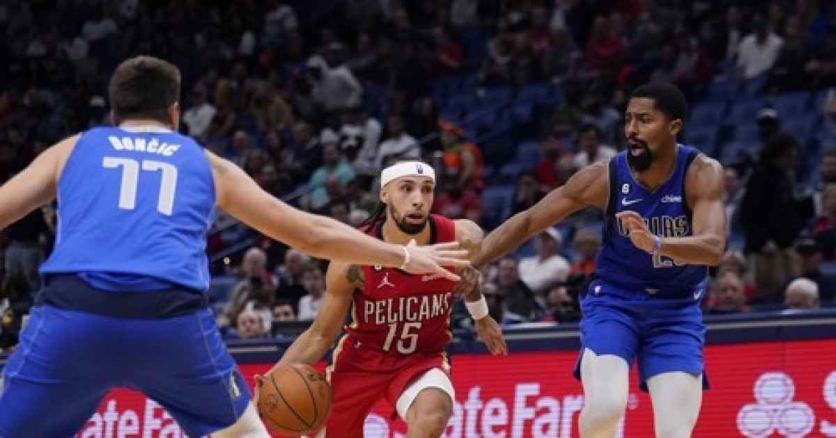 Mavericks Pelicans Basketball