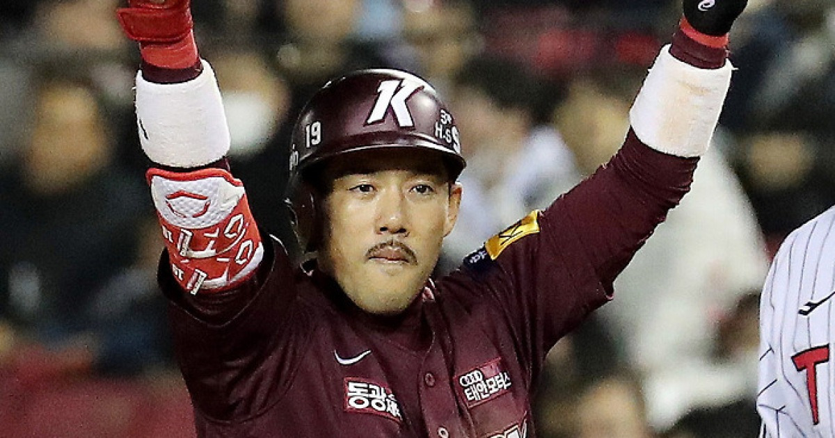 [PO3] '김준완 DH-이용규 LF' 키움, 3차전 선발 라인업 공개