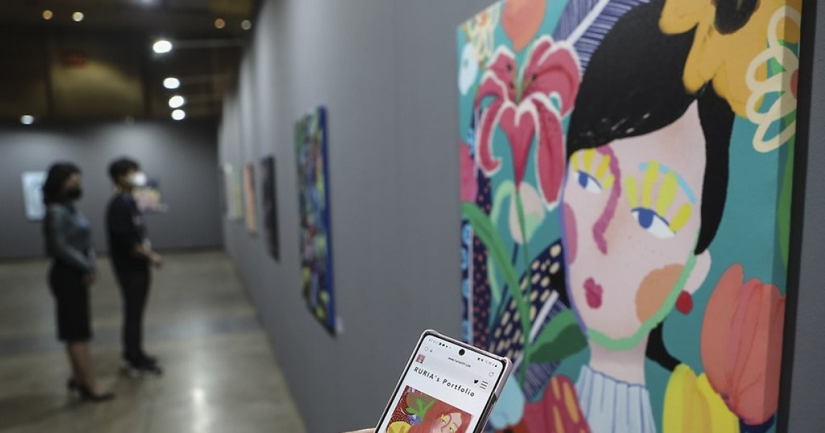 BWB 2022 개막, NFT 작가 특별전 개최