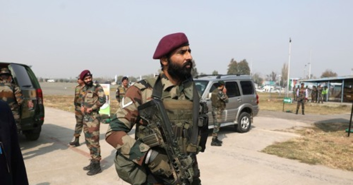 INDIA KASHMIR ARMY CELEBRATION