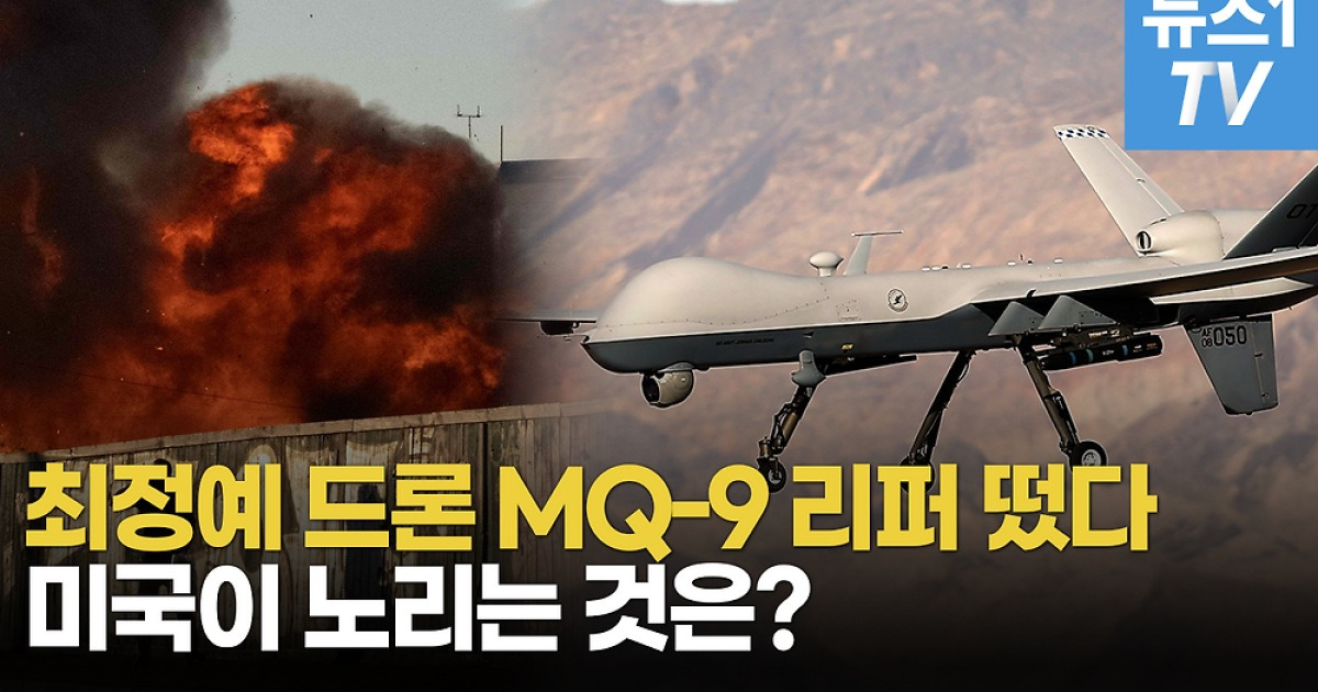 [영상] '침묵의 암살자' MQ-9 리퍼…미국이 꺼내든 히든카드⁹