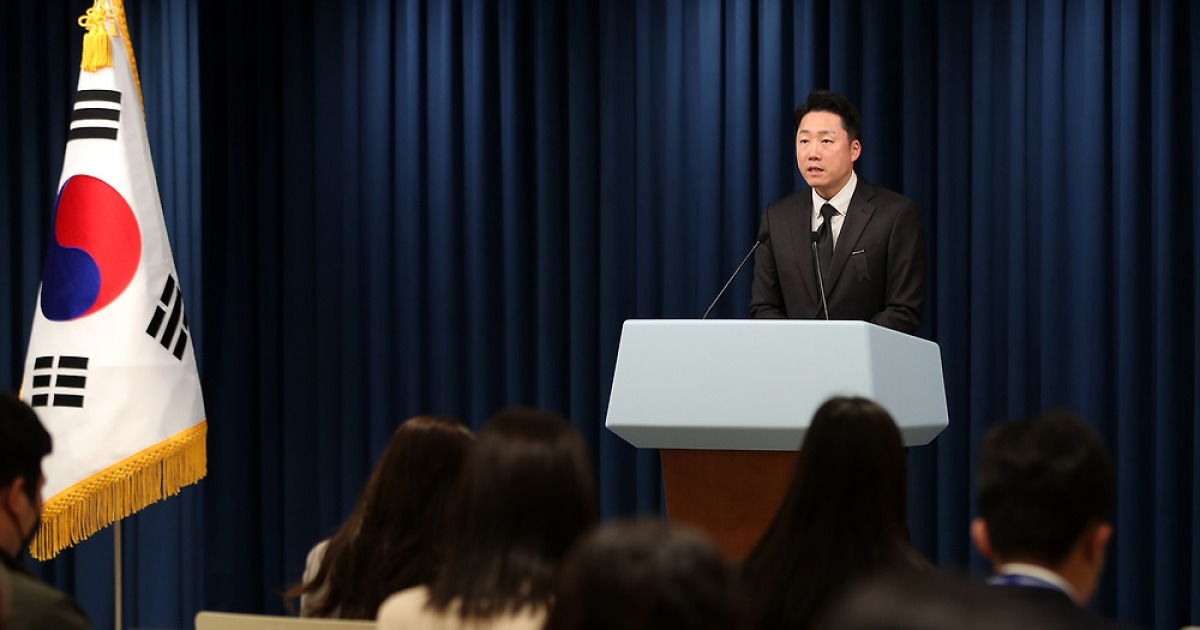 이재명 대통령실 부대변인 현안 브리핑
