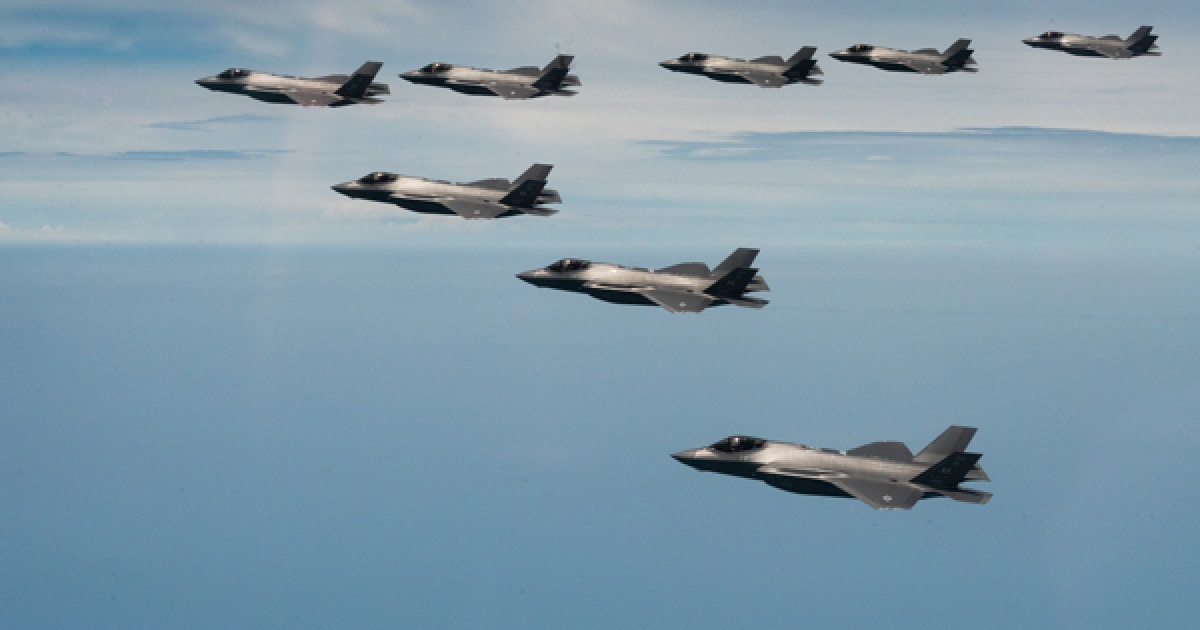 한미 공중훈련 비질런트 스톰 시작‥F-35B 등 240여대 출격