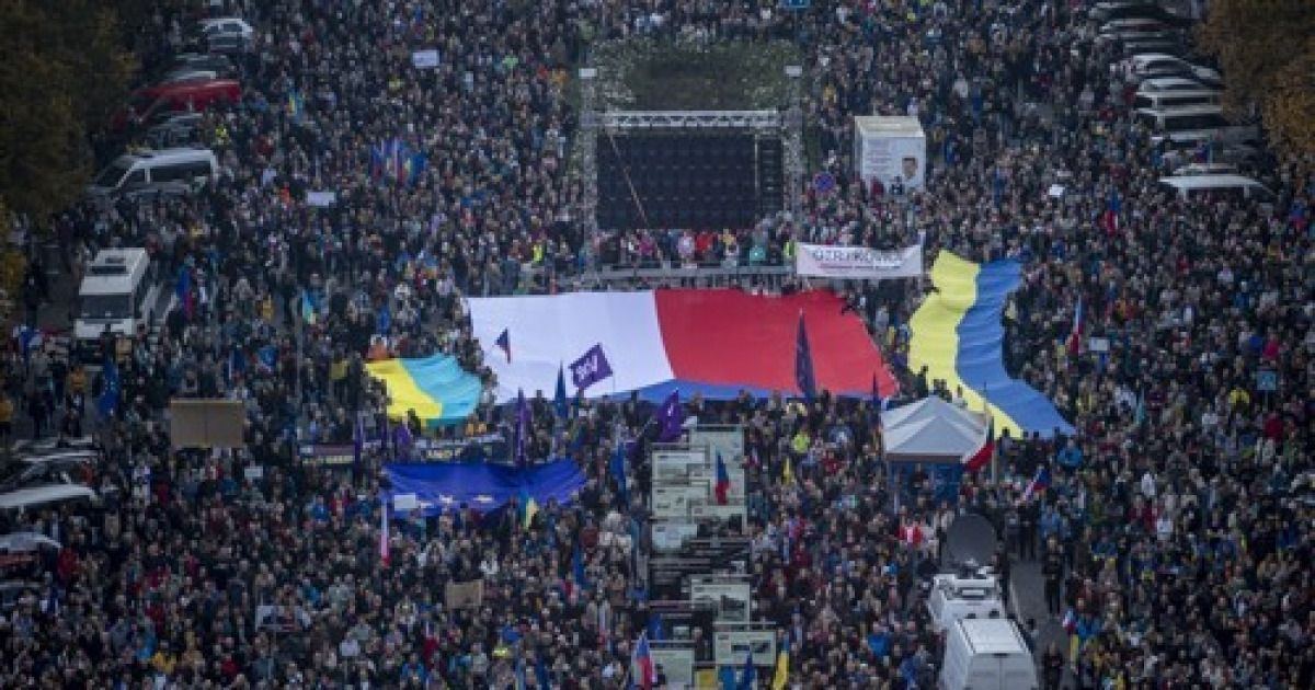 CZECH REPUBLIC PROTEST