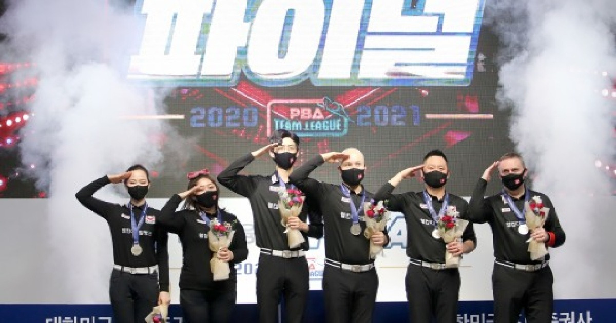 짜도 짜도 너무 짠 PBA. 김재근 1은 1000만원, 김재근 2는 0원이고 여자 64위는 15만원.