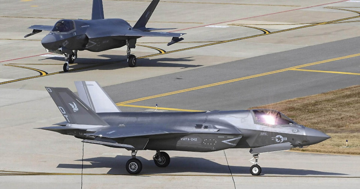 미 전투기 F-35B 한국 기지 첫 전개…연합훈련 투입
