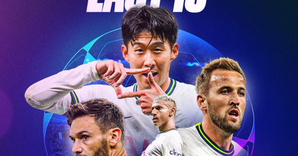 'UCL 16강 자축' 토트넘, 손흥민 안면 부상에도 메인에 '딱'