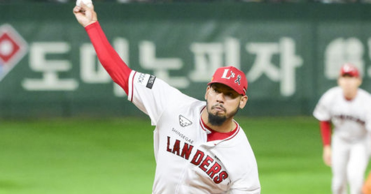 KS 2차전 SSG 선발 폰트 [사진]