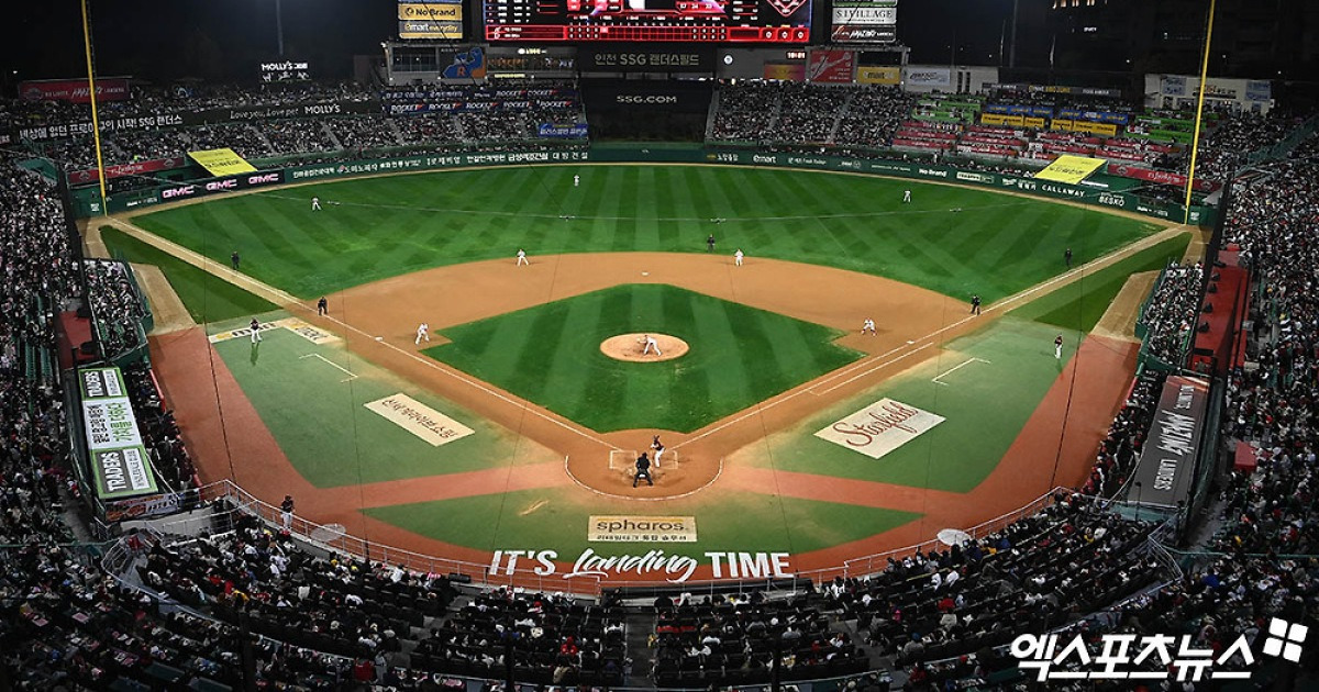 한국시리즈 2차전도 만원관중, PS 6G 연속 매진 [KS2]