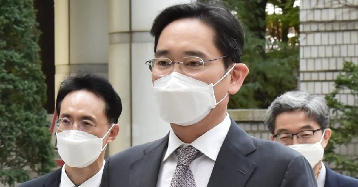 머니s포토 삼성家 이재용 주총날 열린 공판 