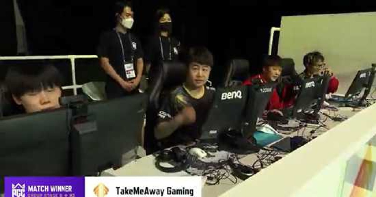 '1위 입성' TMA, 오프라인 포스로 매치3 장악…9킬 치킨 [PGC 2022]