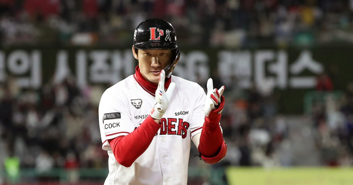 [KS3] SSG, 오태곤 1루수 선발…키움은 푸이그 4번·김혜성 5번(종합)