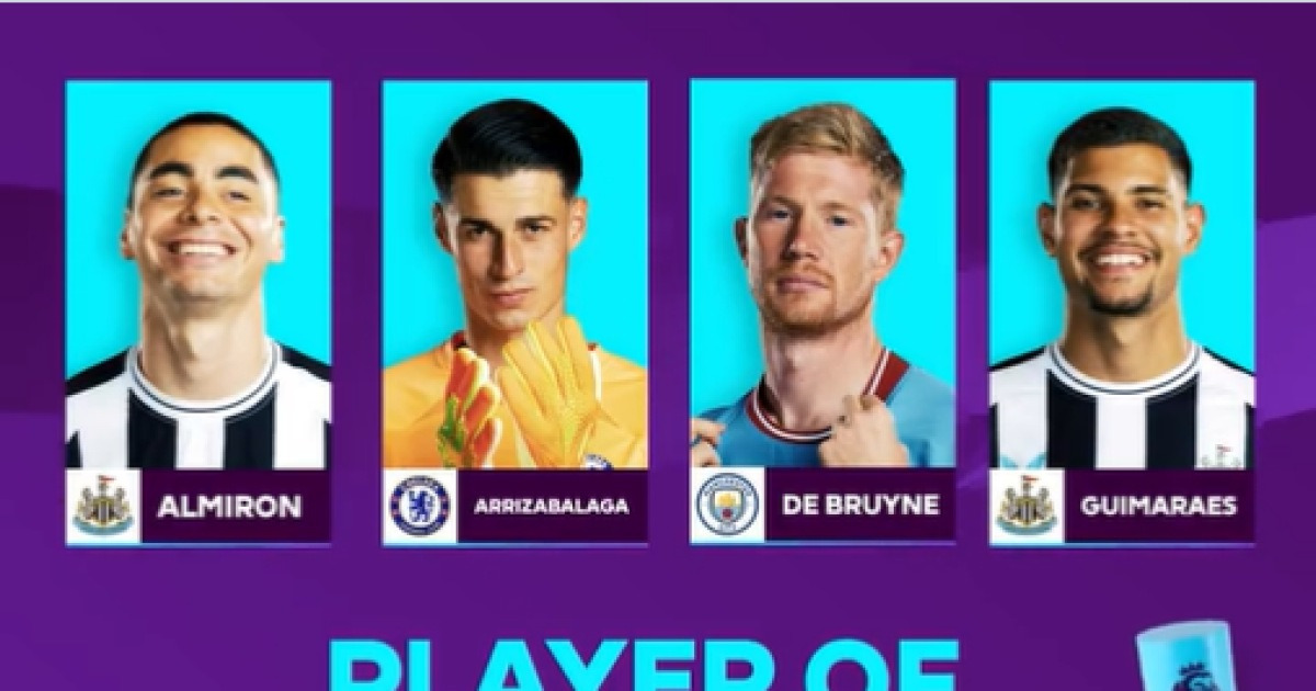 ‘리그 6G 무패→4위 진입’ 뉴캐슬, EPL 10월 개인상 후보 4명 배출