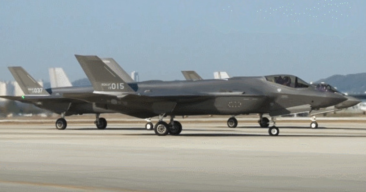 北군용기 4시간동안 180회 비행…軍 F-35A 등 80여대 긴급출격