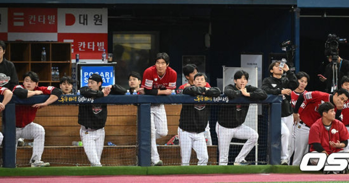 SSG,'KS 4차전 패배 위기' [사진]