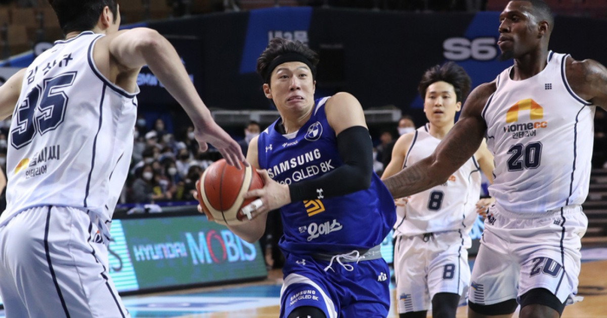 삼성, KCC 꺾고 1R에서 5승 수확···이게 얼마만이야