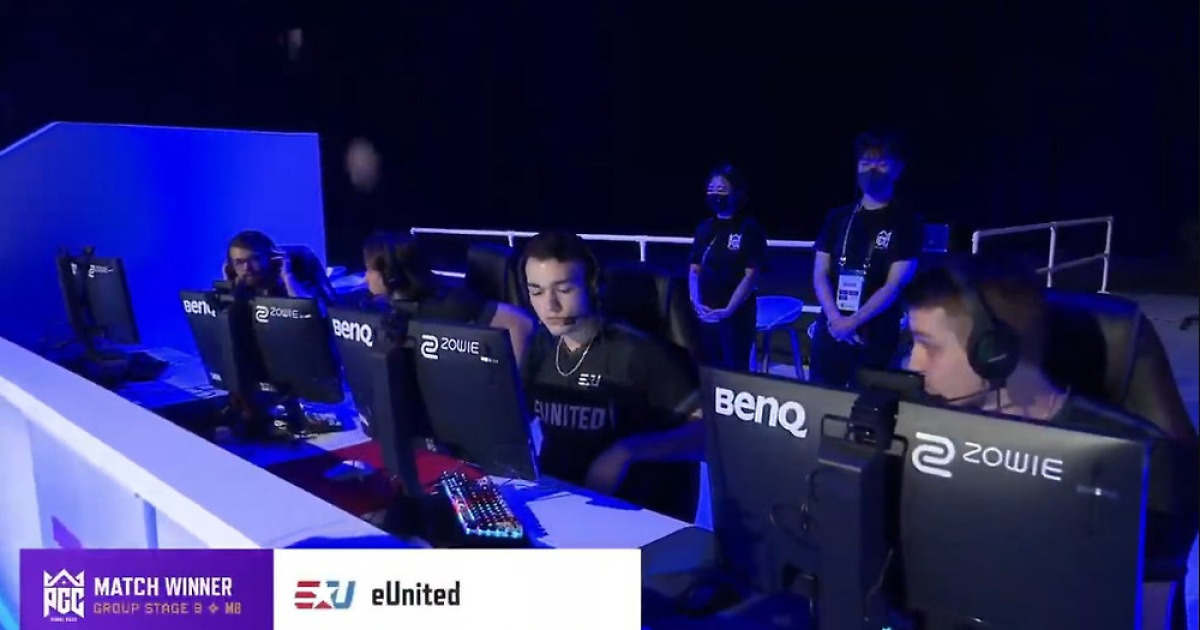 '다시 올라가보자!' eU, 침착한 대응으로 매치8 치킨 차지 [PGC 2022]