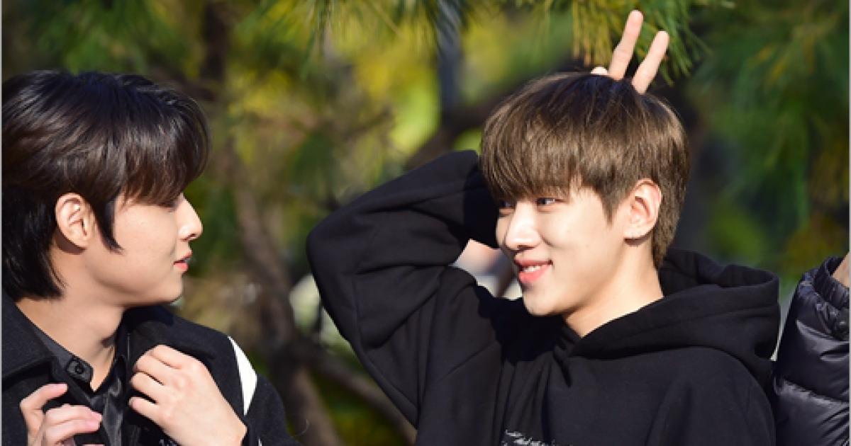 [MD포토] DKZ 재찬 '이게 루피 피스야'