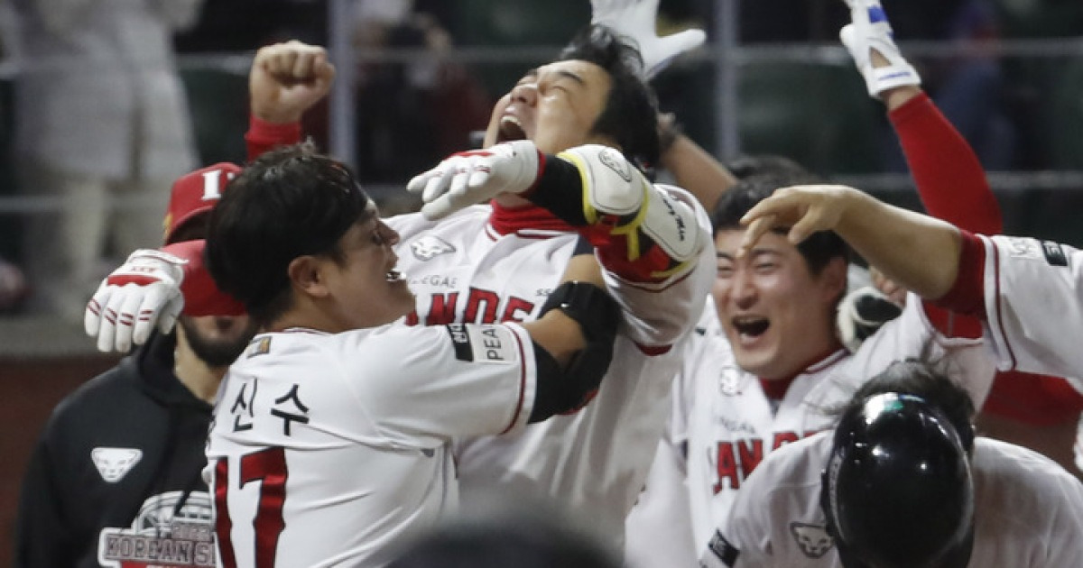 KS 5차전 승리한 SSG