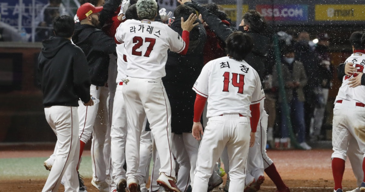 KS 5차전 승리한 SSG