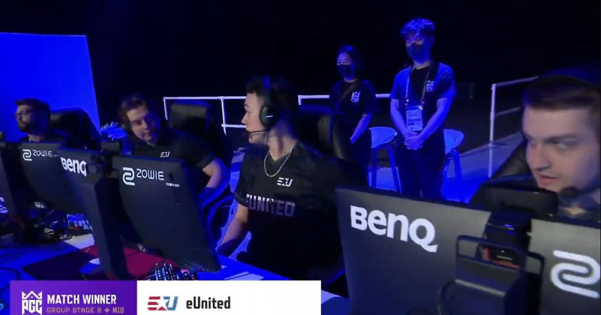 eU, 깔끔한 플레이로 매치10 완승→1위 수성…젠지는 15위 [PGC 2022]