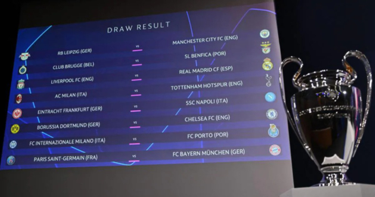[오피셜] SON vs AC밀란, KIM vs 프랑크푸르트...UCL 16강 대진 확정