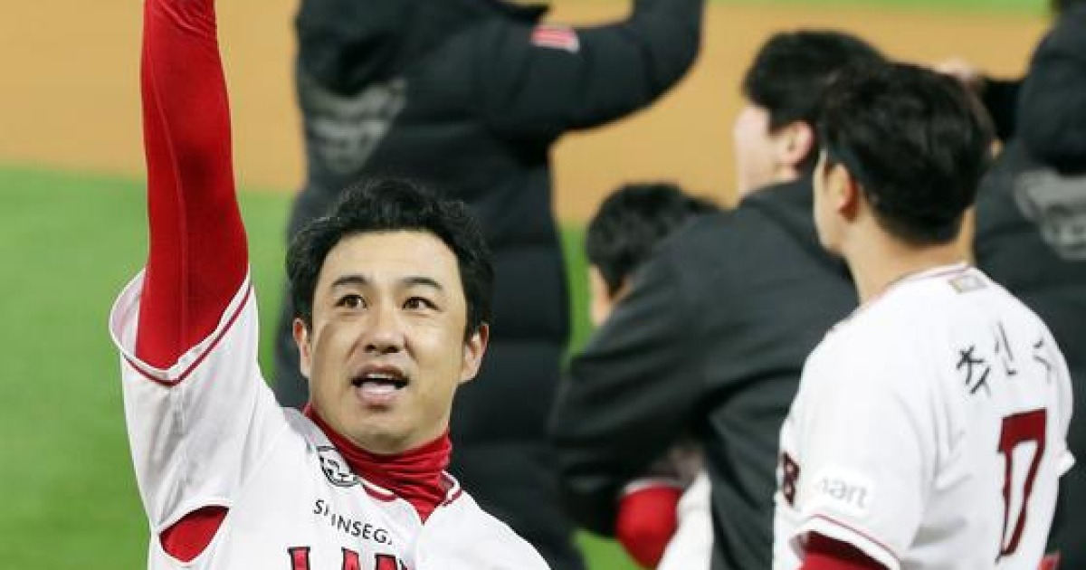 '3안타 중 2개가 홈런' 김강민, 54.5% 득표로 첫 KS MVP