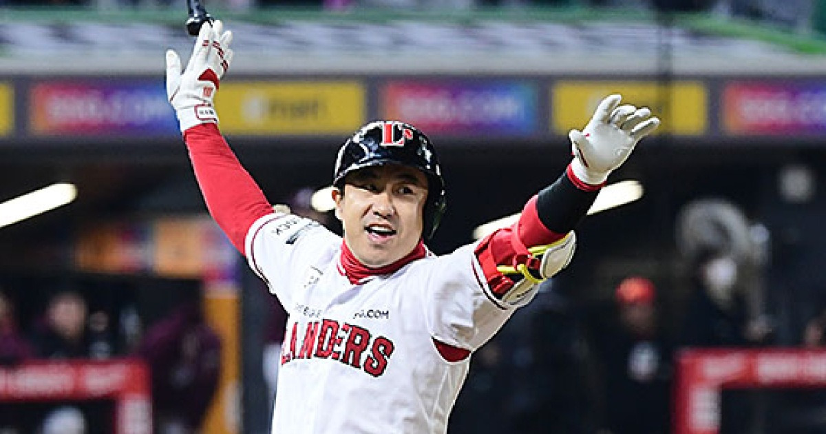 최정·폰트 제친 ‘짐승’ 김강민, 한국시리즈 MVP [SSG 우승]