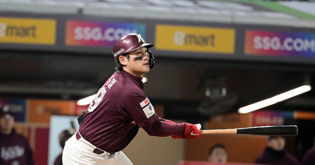 준PO 한 방! PO 한 방! KS 한 방! 임지열, 선제 투런홈런 폭발…PS 3호 홈런 [KS6]