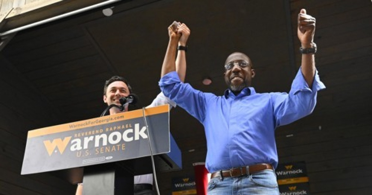 USA ELECTIONS GEORGIA SENATE