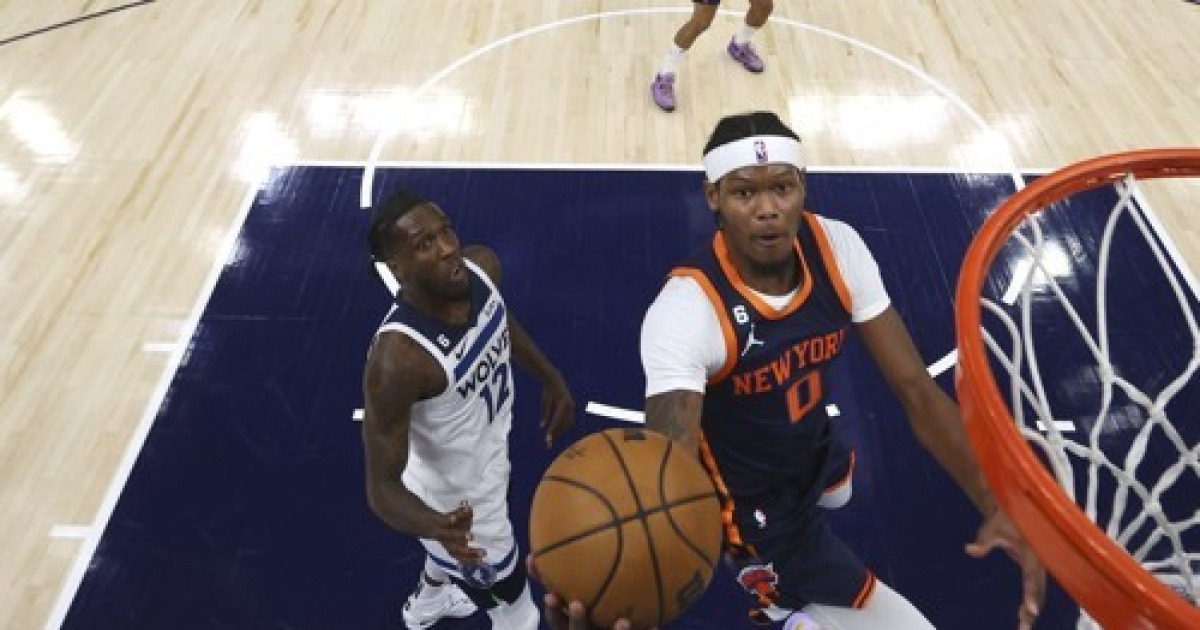 Knicks Timberwolves Basketball