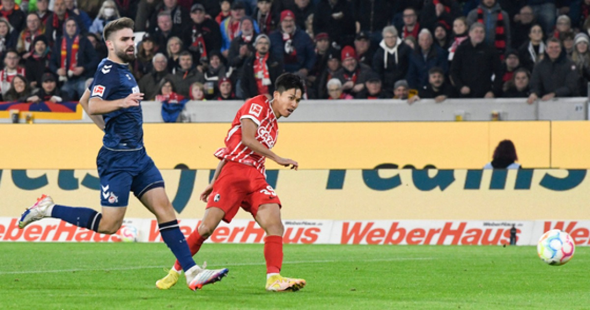 [VIDEO] 정우영 쾰른전서 리그 1호골 | Jeong Woo-yeong's goal vs. Koln