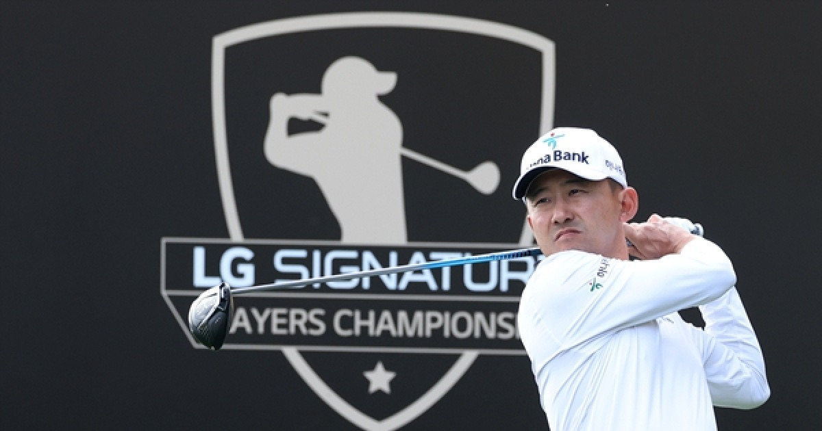 한승수 '어게인 2020' 꿈꾼다…KPGA 최종전 1R 단독 선두