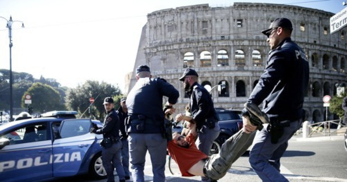 Italy Climate Protest