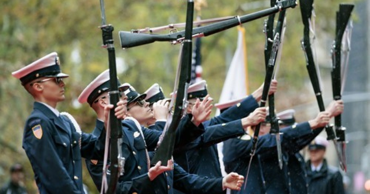 USA NEW YORK VETERANS DAY PARADE