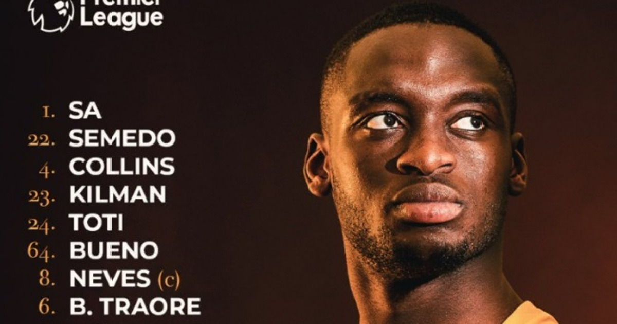 [EPL 라인업] '황희찬 명단 제외' 울버햄튼, 아스널전 선발 공개