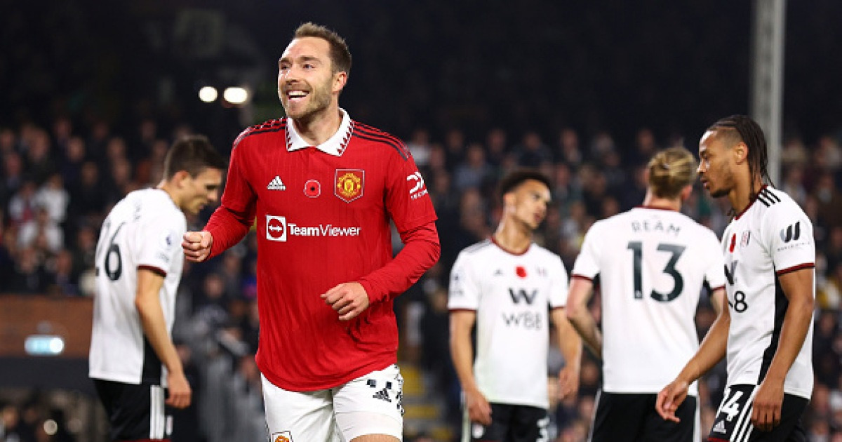 EPL 16경기 만에 '시즌 1호골' 에릭센, 싱글벙글 "빚진 느낌있었는데..."