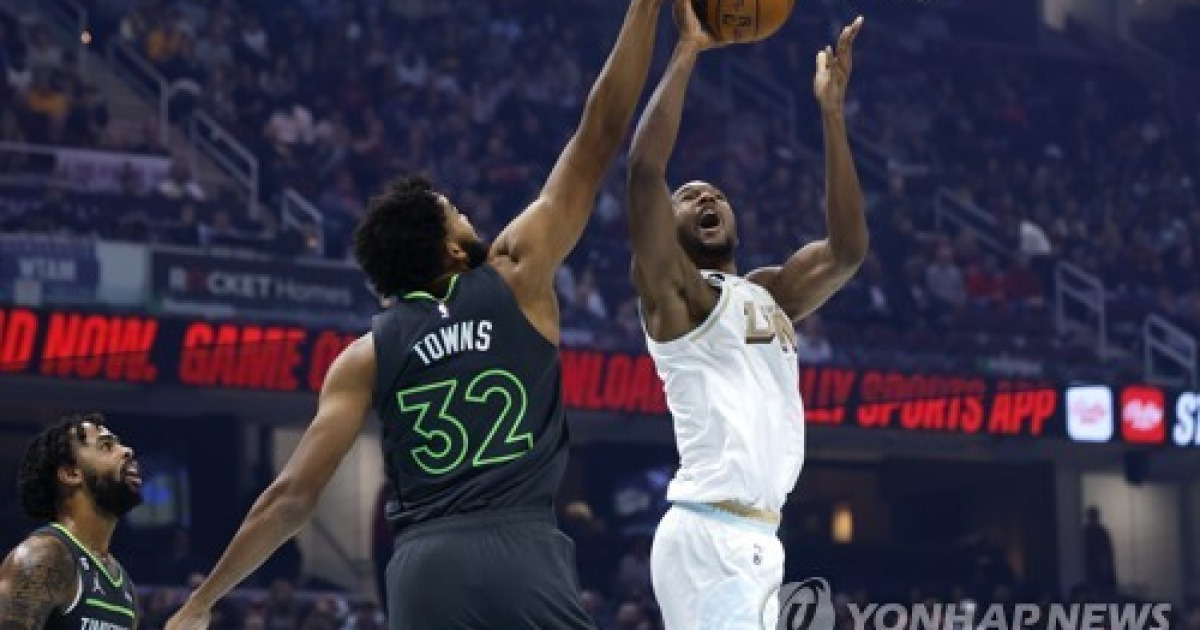 Timberwolves Cavaliers Basketball