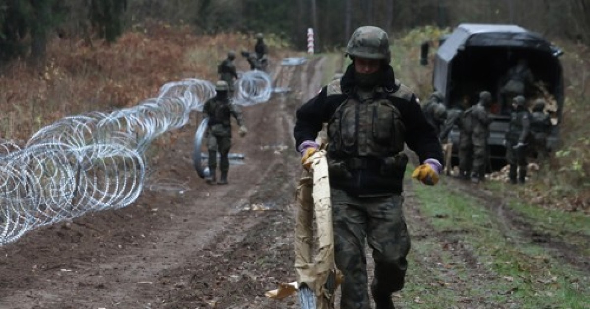 POLAND RUSSIA BORDER MIGRATION