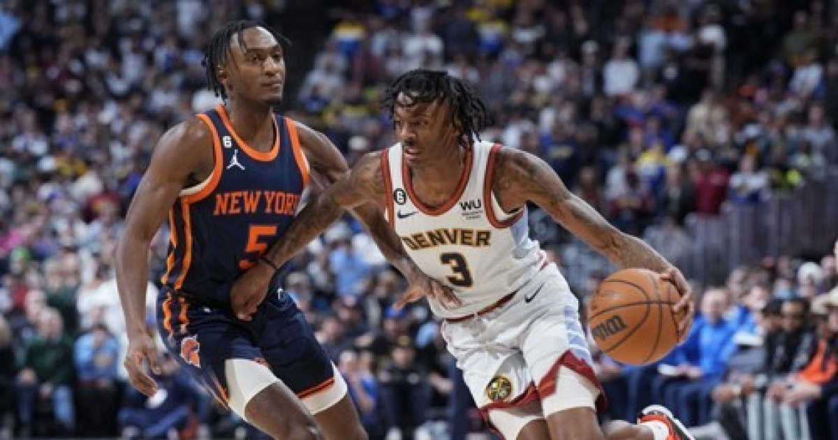 Knicks Nuggets Basketball