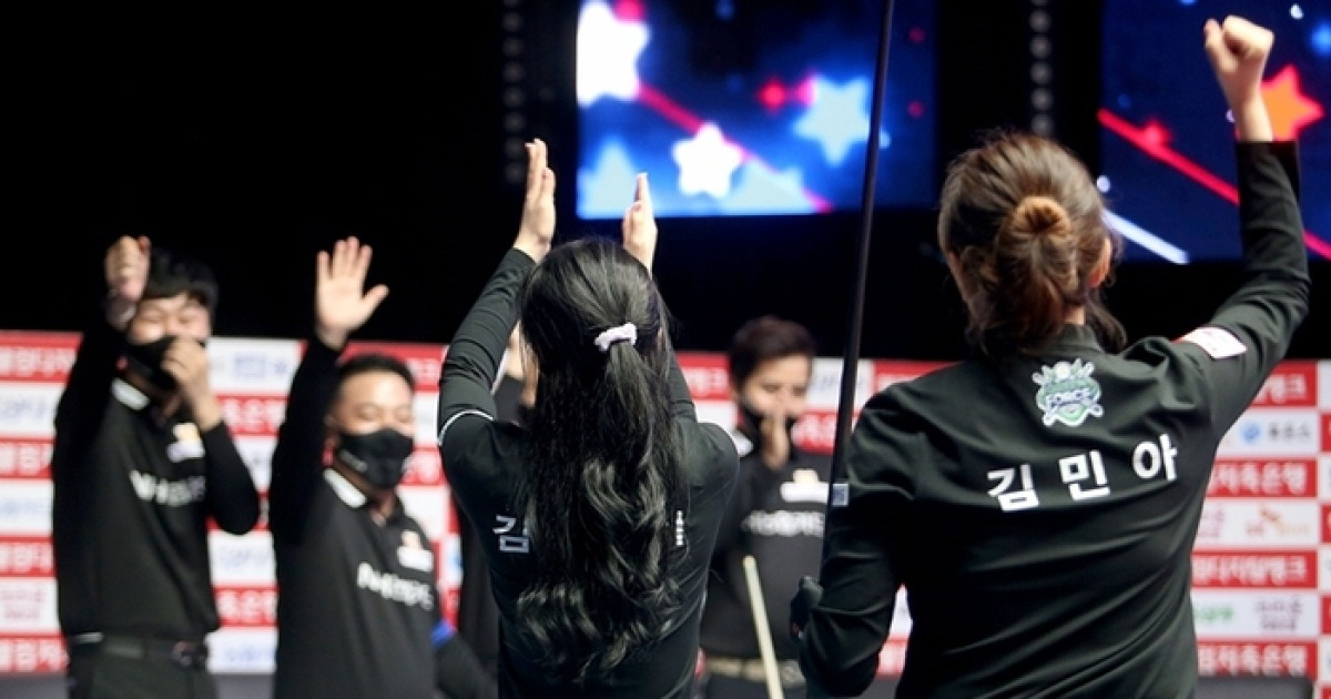 NH농협카드, PBA 팀리그 6연승 질주...후기리그 ‘선두’