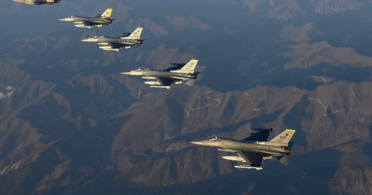 北 ICBM 발사에 F-35A 미사일발사대 타격훈련 첫 공개