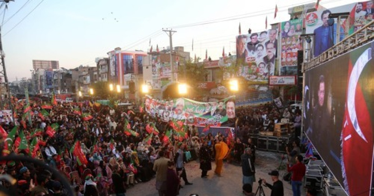 PAKISTAN PARTIES PTI PROTEST MARCH