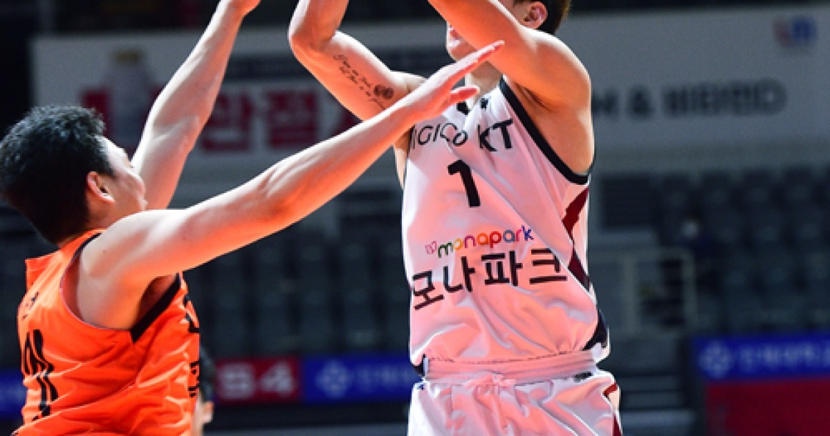 KT 17점 앞선 경기를 너무 어렵게 이겼다, 한희원 끝내기 버저비터, 캐롯 대단한 뒷심