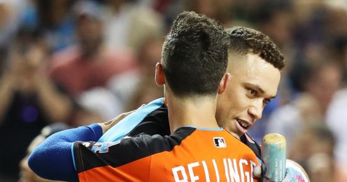 NL MVP 보내고, AL MVP 영입? 다저스행 떠오른 '저지'