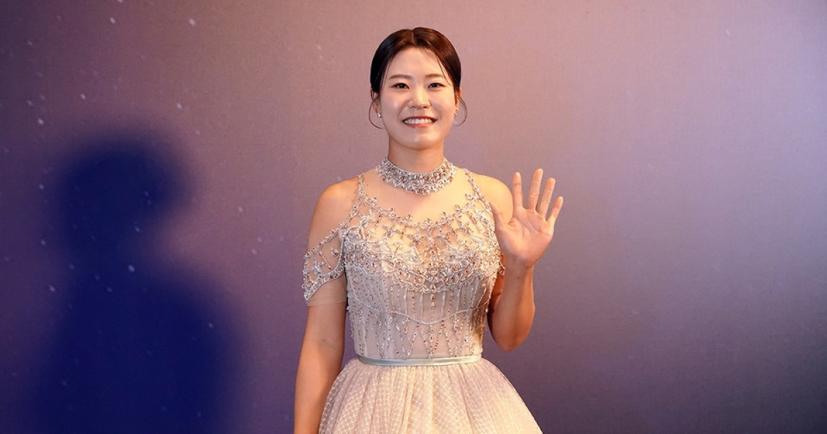 [Ms포토]박민지 '2022 KLPGA 상금왕은 나야 나'